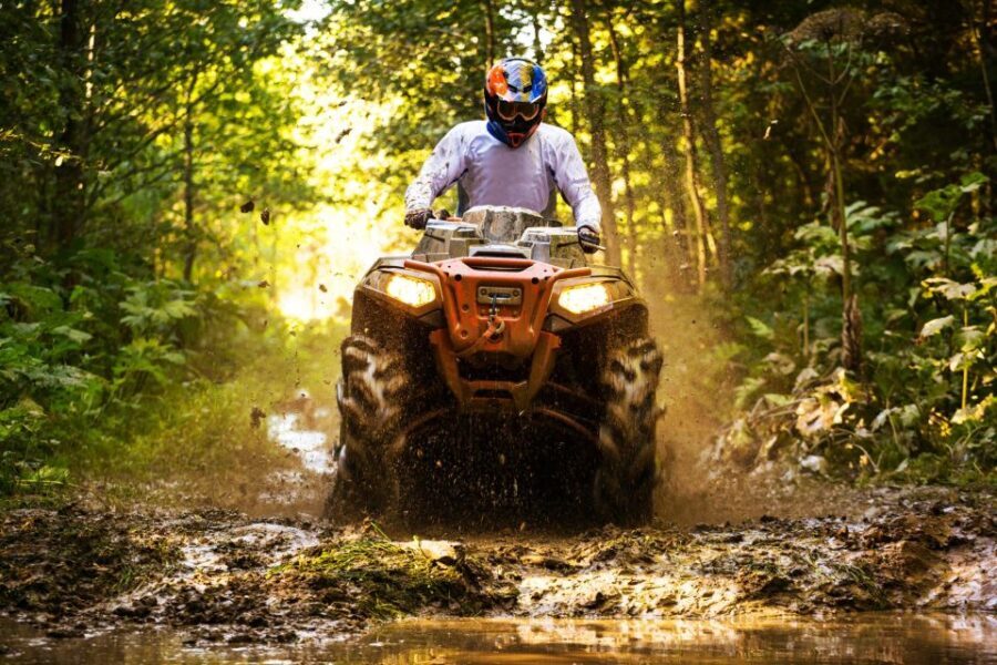 City of Side: Forest Quad-Bike Tour with Hotel Transfers - Highlights and Unique Features