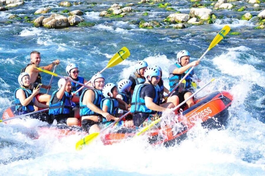 City of Side: Whitewater Rafting with Lunch - Midway Lunch and Relaxation