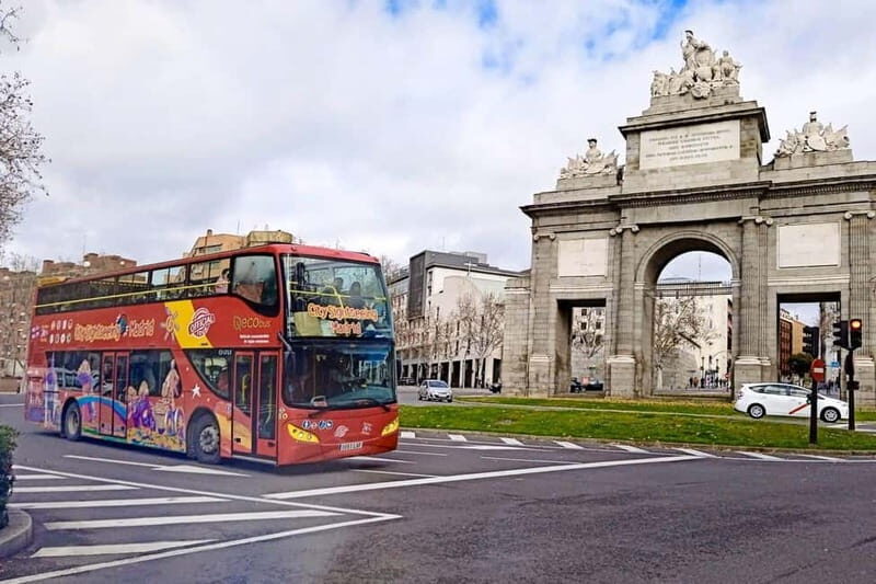 City Sightseeing Madrid Panoramic Bus Tour & Bookable Extras - The Sum Up