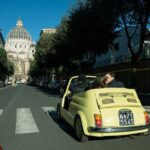 Classic Elegance: Vintage Fiat 500 Cabriolet Rome Tour - St. Peter’s Basilica: Iconic and Photogenic