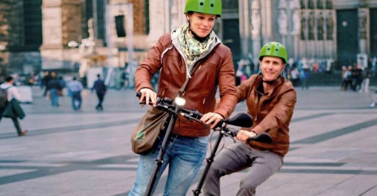 Cologne: Guided E-Scooter Tour - Tour itinerary in detail