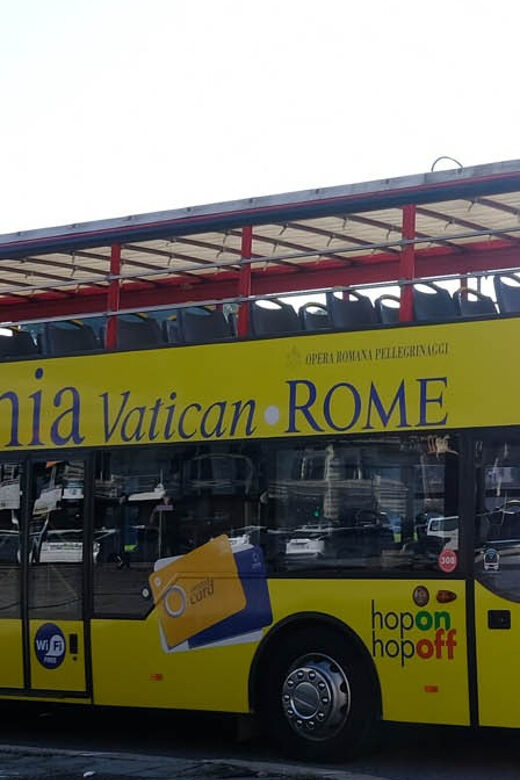 Combo Ticket Rome: Vatican & Rome Hop-On Hop-Off Bus - The Itinerary: What to Expect From the Route