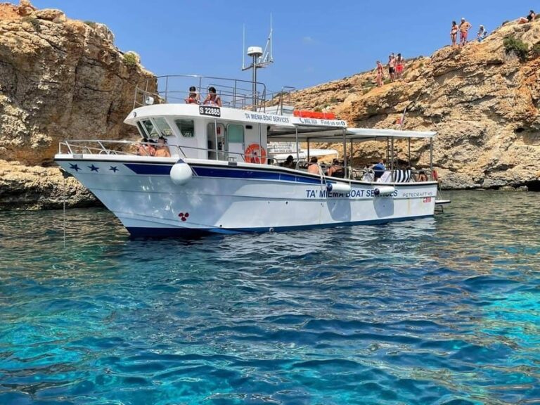 Comino: Private Boat Trips, Swimming stops and Caves Tours - The Sum Up