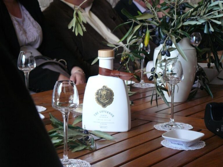 Corfu: Olive Oil Experience - The Governor's Olive Mill - Tasting High-Quality Olive Oil