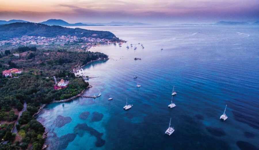 Corfu: Palaiokastritsa, Mouse Island, and Old Town Tour - The Kanoni Peninsula: A View of Mouse Island