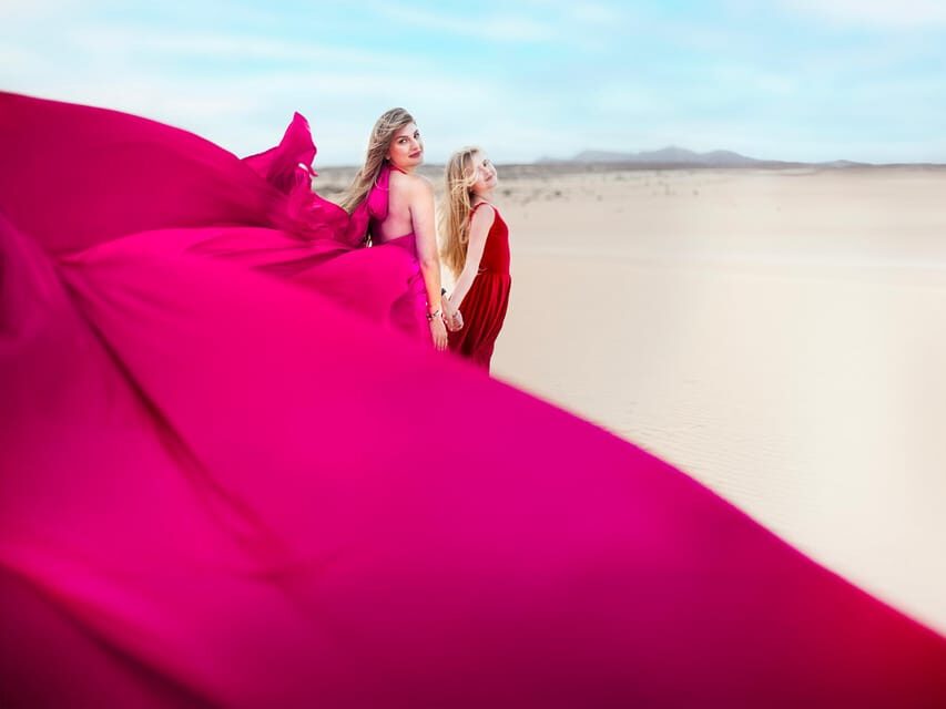 Corralejo: Private Flying Dress Photoshoot - What to Expect During Your Photoshoot