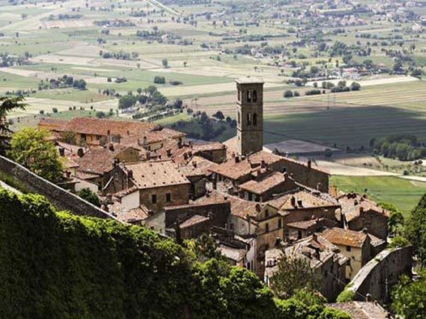 Cortona and Arezzo: Full-Day Tour from Rome - Transportation and Group Size