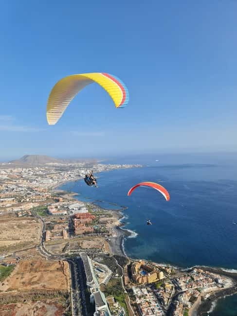 Costa Adeje, Paragliding with pick up service and 5 free photos! - The Itinerary: What to Expect