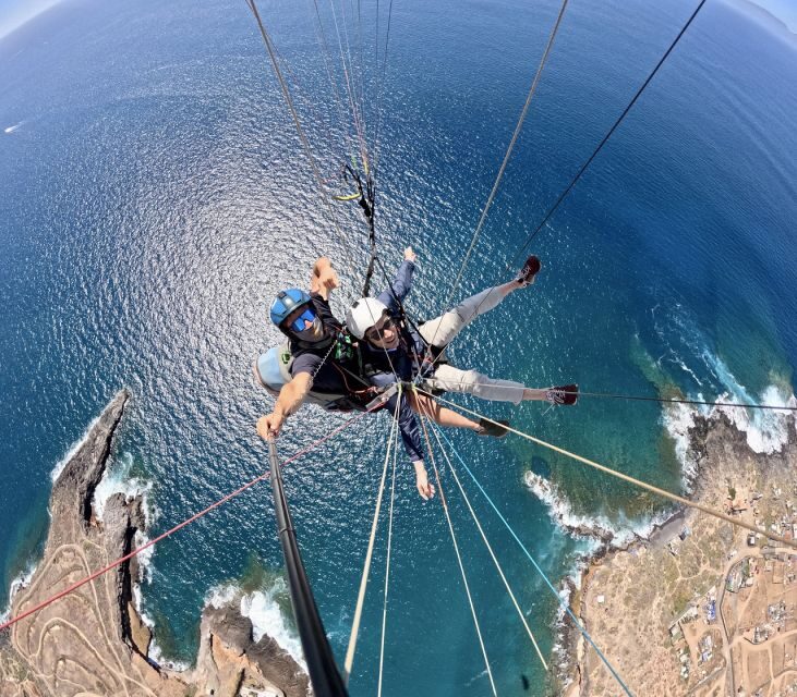 Costa Adeje: Tandem Paragliding Flight with Pickup - The Itinerary Breakdown
