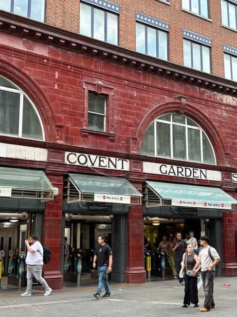 Covent Garden Tour; ghosts and theaters with tarot cards at the end - What to Expect: The Experience in Detail