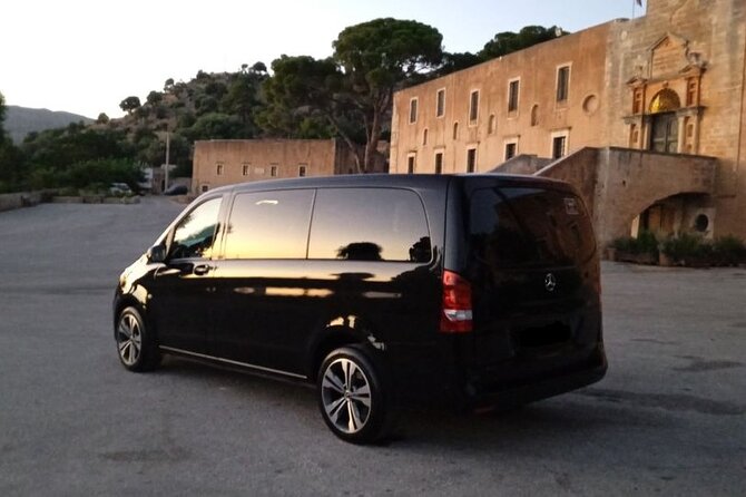 Crete Private Transfer to&from Heraklion Airport Port all Crete - Key Points