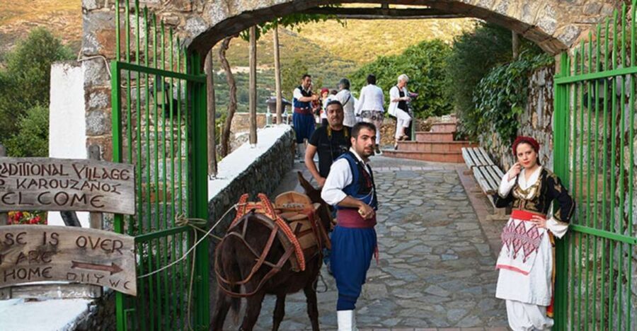 Crete: Traditional Dance Show and Buffet Dinner with Wine - What to Expect: An Evening in a Traditional Cretan Village