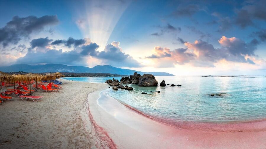 Crete:Private Day Trip to Elafonissi Island & Falasarna Bch - Elafonissi Beach: Pink Sand Paradise