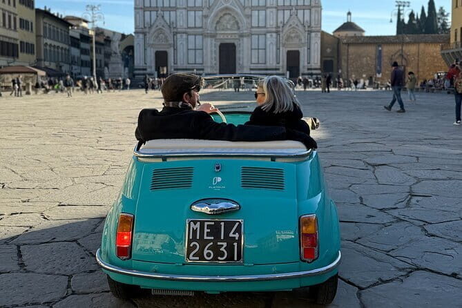 Discover Florence city center on e-cabriot fiat 500 - Inside the Experience: What Youll Actually Do