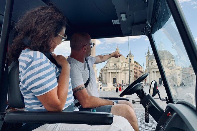Discover Rome by Golf cart with food tasting - Analyzing the Value