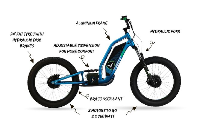 Discover Son Serra de Marina offroad e-scooters 100%FUN adventure - Key Points