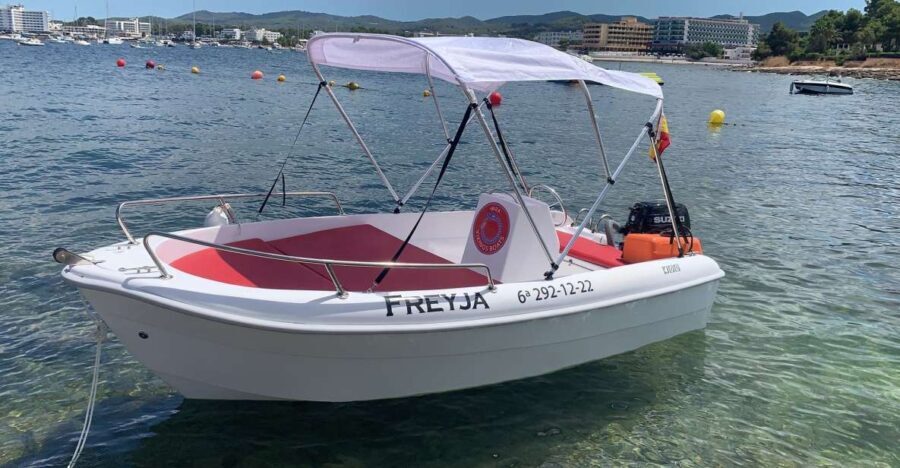 Discover the Ibiza beaches on a boat without license 8H - What to Expect: Day on the Water