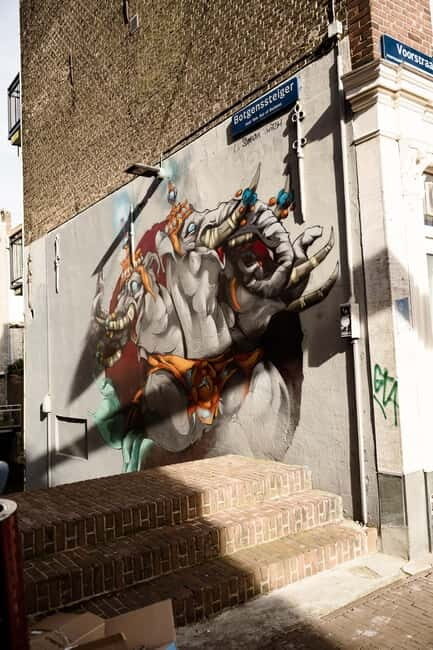 Dordrecht: Street Art Tour - The Itinerary in Detail