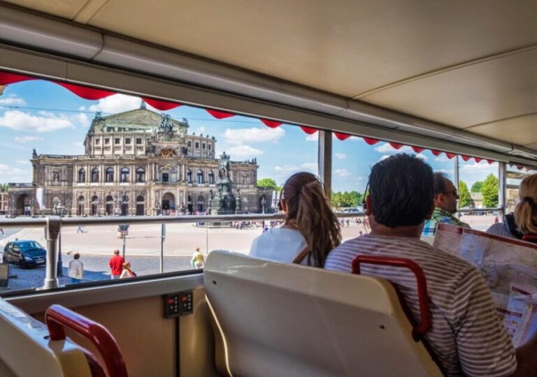 Dresden: 1-Day Hop-On-Hop-Off Bus Tour - The Guided Tours and Notable Stops