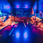 Dresden: 3D black light minigolf in the Barock Eventpark - Authentic Feedback from Visitors