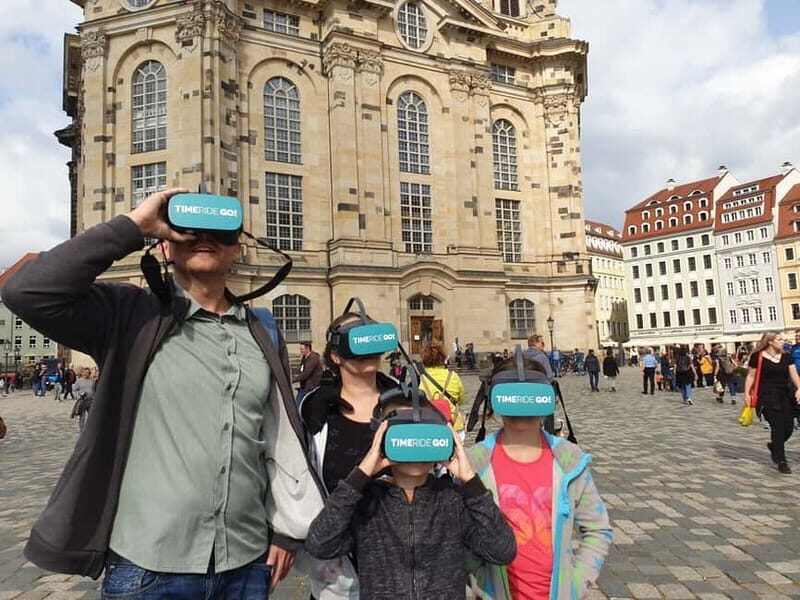 Dresden: Walking Tour with Virtual Reality elements - What Travelers Can Expect