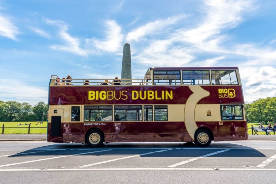 Dublin: Big Bus Hop-On, Hop-Off Tour with Live Guide - Highlights of the Route and Stops
