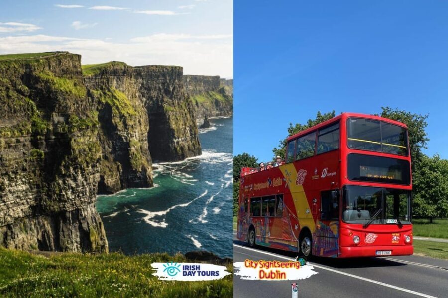 Dublin: Hop-On Hop-Off Bus Tour with Cliffs of Moher Tour - Exploring Dublin at Your Own Pace