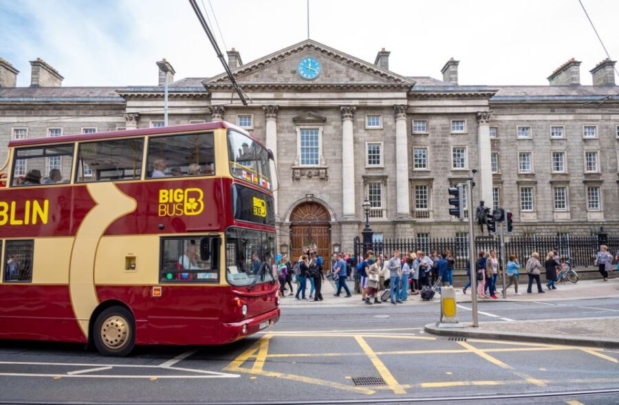 Dublin: Jameson Whiskey Distillery & Hop-on Hop-off Bus Tour - Walking Tours and Hidden Gems
