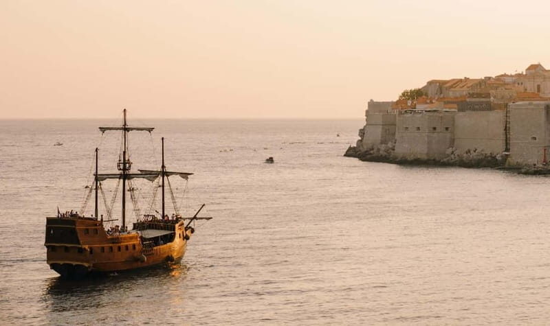 Dubrovnik: Galleon Sunset Cruise with a Live Guide & Drink - A Closer Look at the Galleon Sunset Cruise