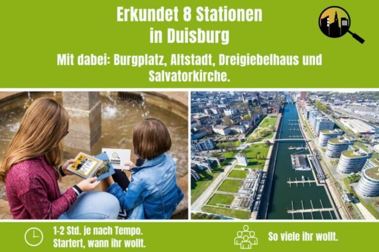 Duisburg: Scavenger Hunt for Children - What to Expect on the Tour: A Step-by-Step Breakdown