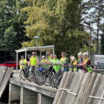 E-biking across the border, from Ohrid to Albania. - Ascending to Galicica National Park