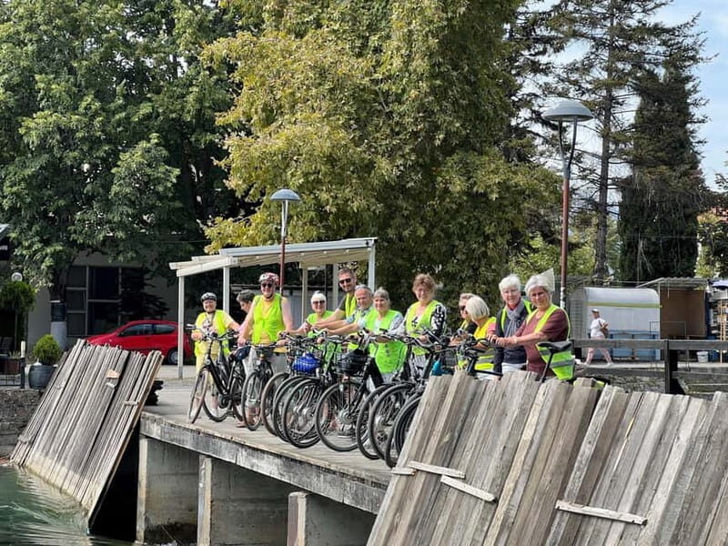 E-biking across the border, from Ohrid to Albania. - Ascending to Galicica National Park