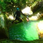 Ecouges sensational canyoning in the Vercors (Grenoble / Lyon) - The Guides Make the Difference
