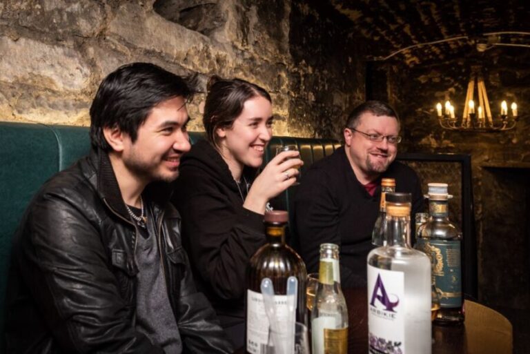 Edinburgh: Gin Tasting at Underground Venue - The Value of the Experience