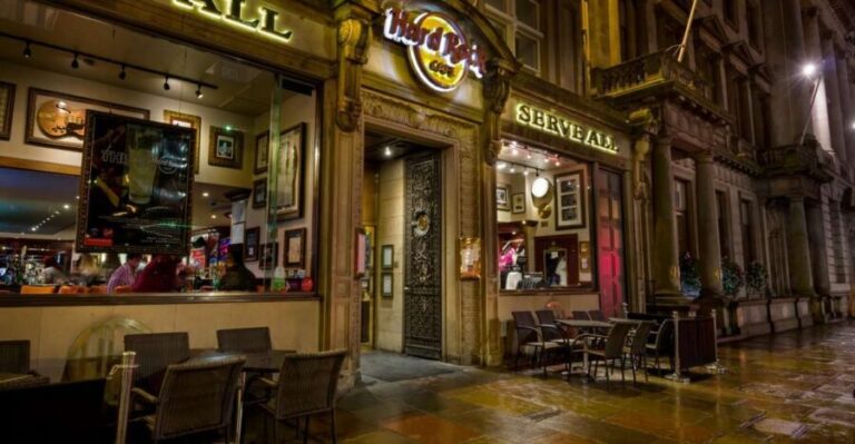 Edinburgh: Hard Rock Cafe with Set Menu for Lunch or Dinner - What to Expect at Edinburgh’s Hard Rock Cafe
