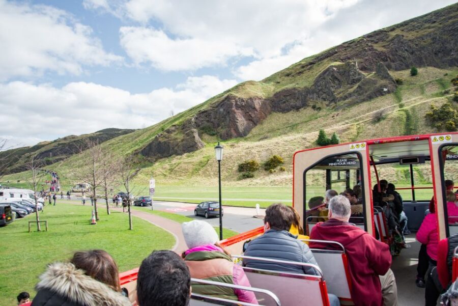 Edinburgh: Hop-On Hop-Off Bus Pass with 3 City Tours - Doorstep Stops and What to Expect