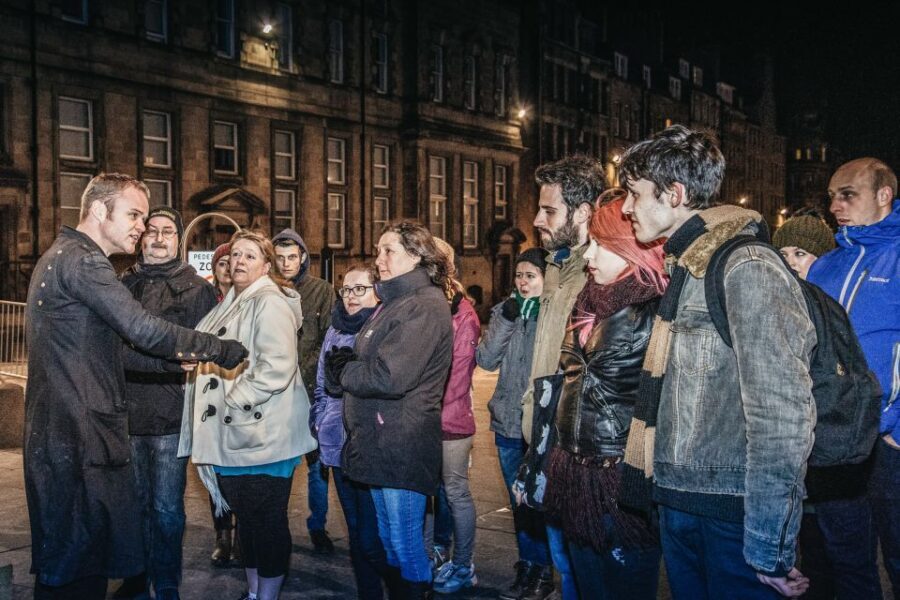Edinburgh: Late-Night Underground Vaults Terror Tour - A Detailed Look at the Itinerary
