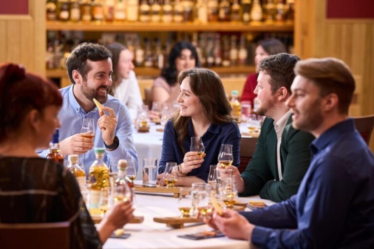 Edinburgh: Scotch Whisky Tasting Experience with Canapés - The Breakdown of the Itinerary