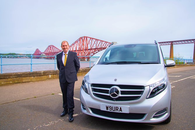 Edinburgh to Glasgow Luxury Car Transfer - Key Points: