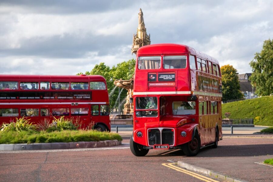 Edinburgh: Vintage Bus Tour with Afternoon Tea or Gin - Authentic Experiences and Real Reviews