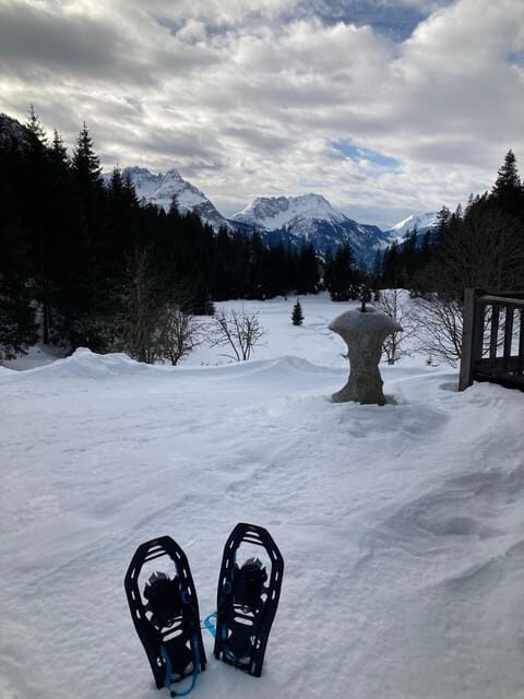 Ehrwald: Zugspitze Snowshoe Hiking Tour with Mountain Views - The Experience of the Trail