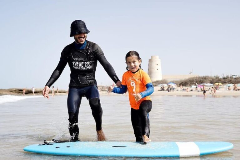 El Palmar: Surf lessons for adults and children - What the Package Includes and What to Bring