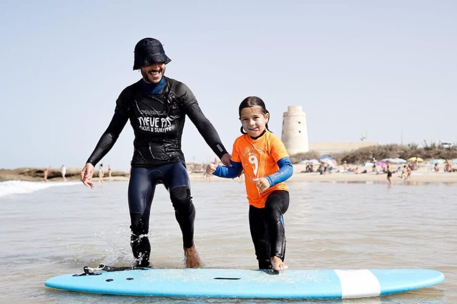 El Palmar: Surf lessons for adults and children - What the Package Includes and What to Bring