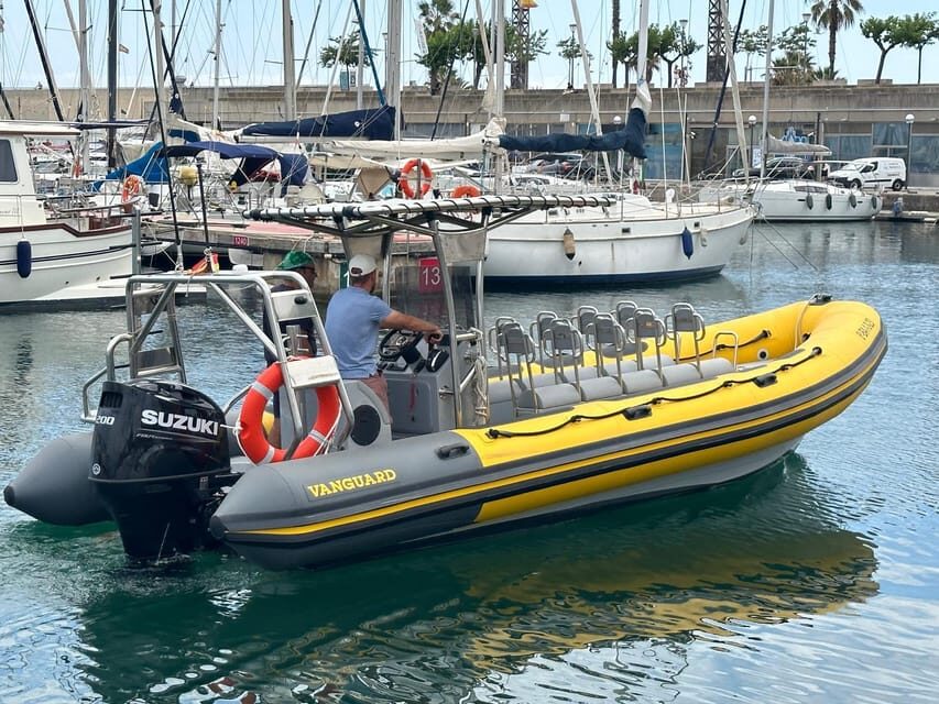 Enjoy Barcelona's Skyline on Board: Speedboat in Puerto Olimpico - The Itinerary in Detail