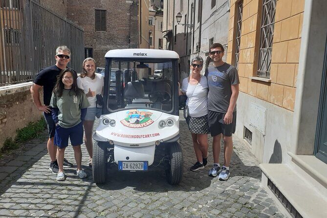 Enjoy Rome Full day tour in Golf Cart - The Experience of a Private Golf Cart Tour