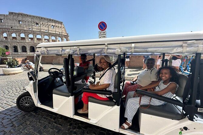 Enjoy Rome major attractions by Golfcart - Evaluating the Value