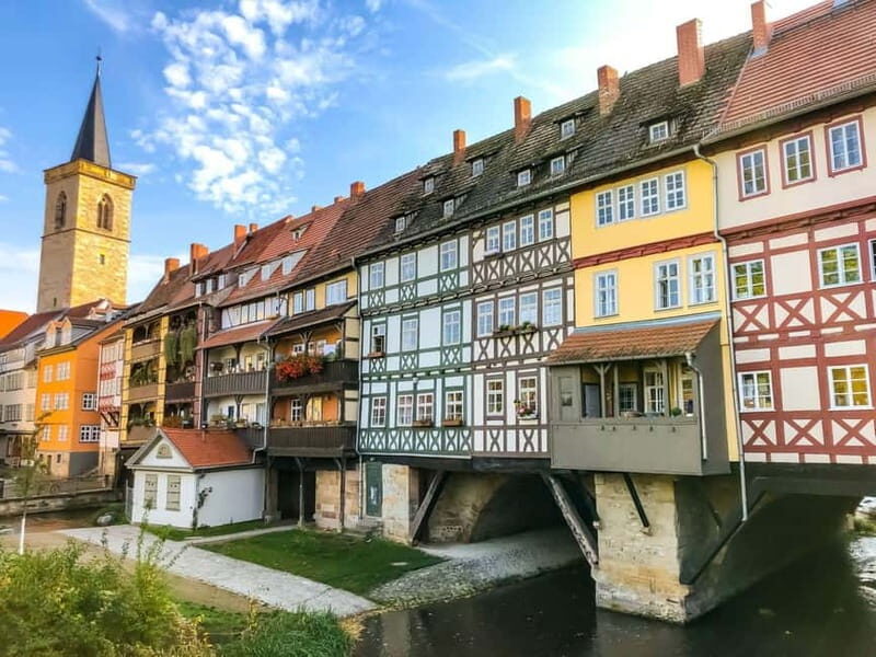 Erfurt: On the road with the bridge builder. Walking tour with anniversary tasting. - Exploring the Krämerbrücke and Surroundings