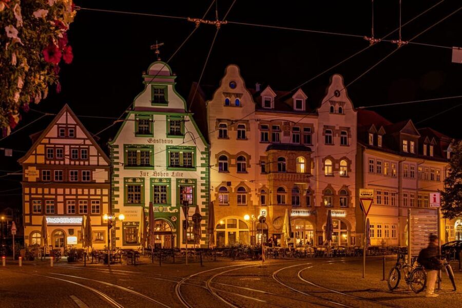 Erfurt: With night watchman Schwalbe through the old town, including tasting - The Simple Feast and Tastings