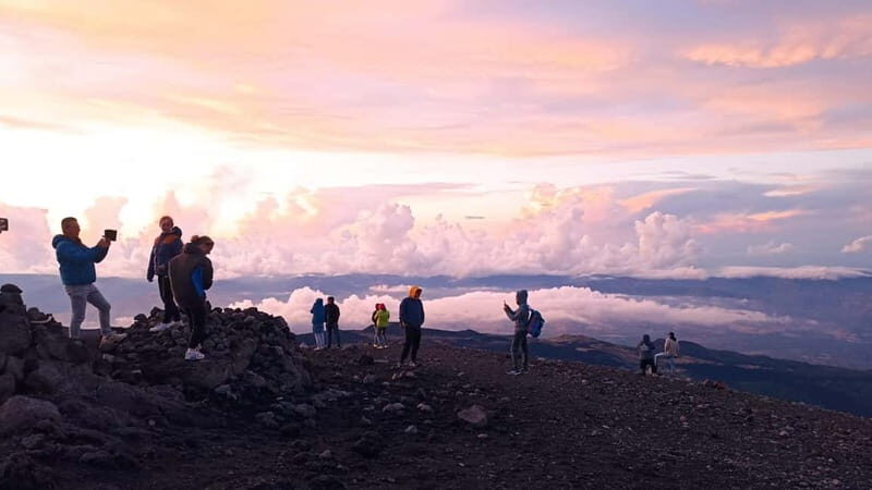 Etna Nord: Exclusive sunset tour with official provider - Itinerary Breakdown
