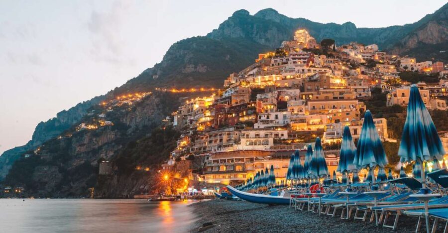 Evening drive along the Amalfi Coast and seaside dinner. - A Scenic Drive Along the Amalfi Coast